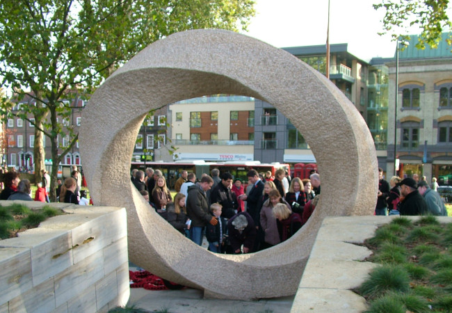 SAS Memorial Designed By John Maine RA | Leiths Natural Stone